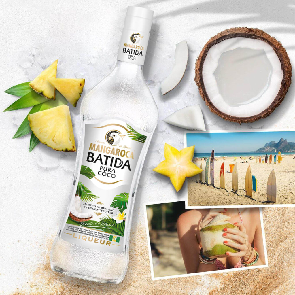 Mangaroca Batida de Côco - ¡Descubre el auténtico sabor de Brasil!